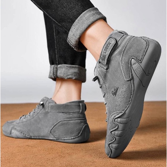 LDECK | Shoes | Lansgeling Nwot Ldeck Mens Eu 48 Us 5 Gray Italian ...